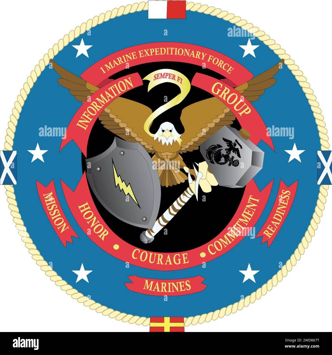 1st MIG unit logo Stock Photo - Alamy