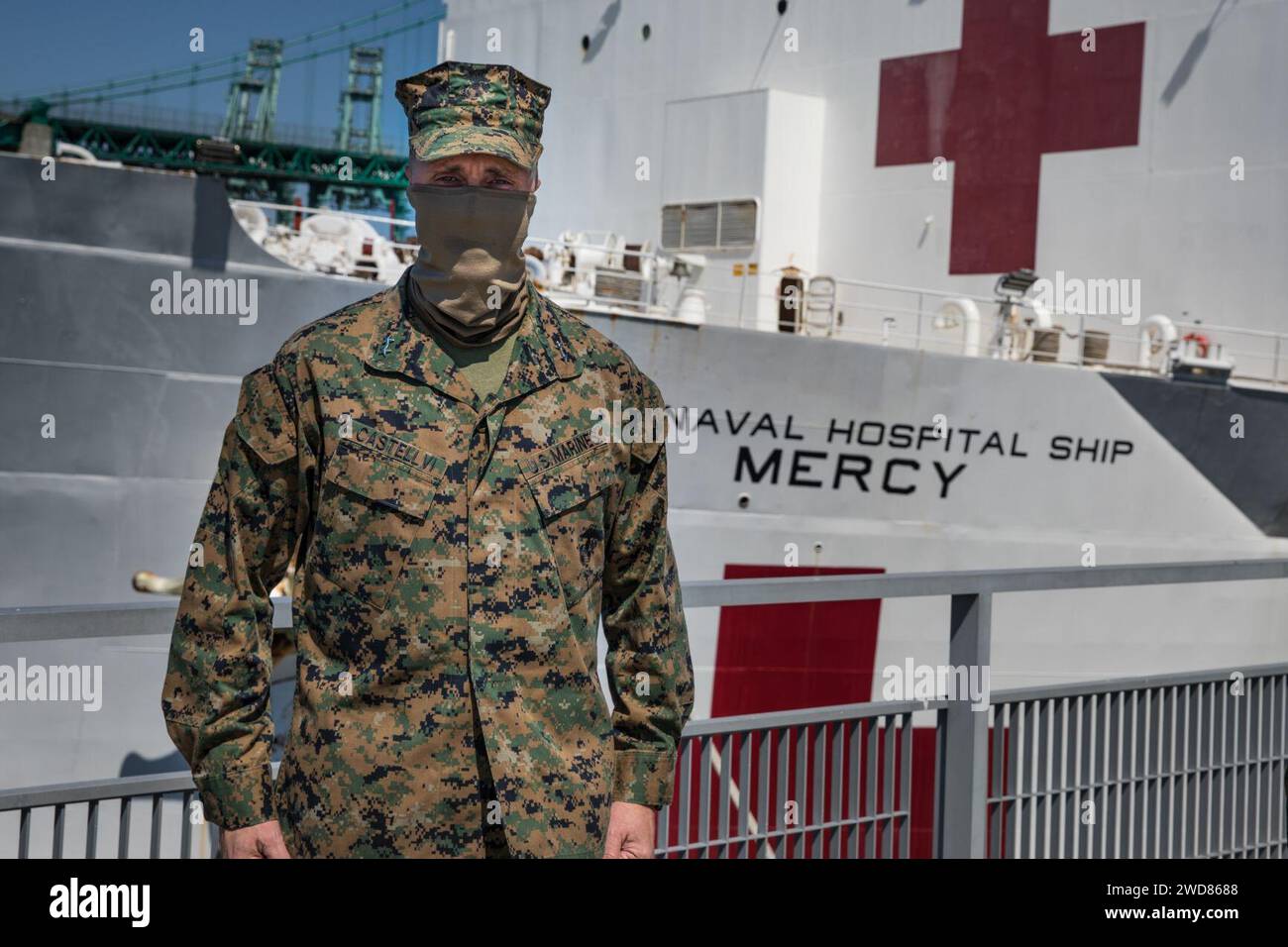 Visit to 1st marine division hi-res stock photography and images - Alamy