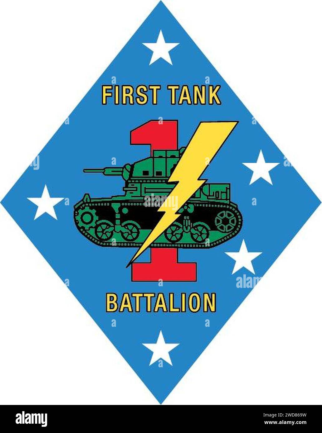 1st Tanks logo Stock Photo - Alamy