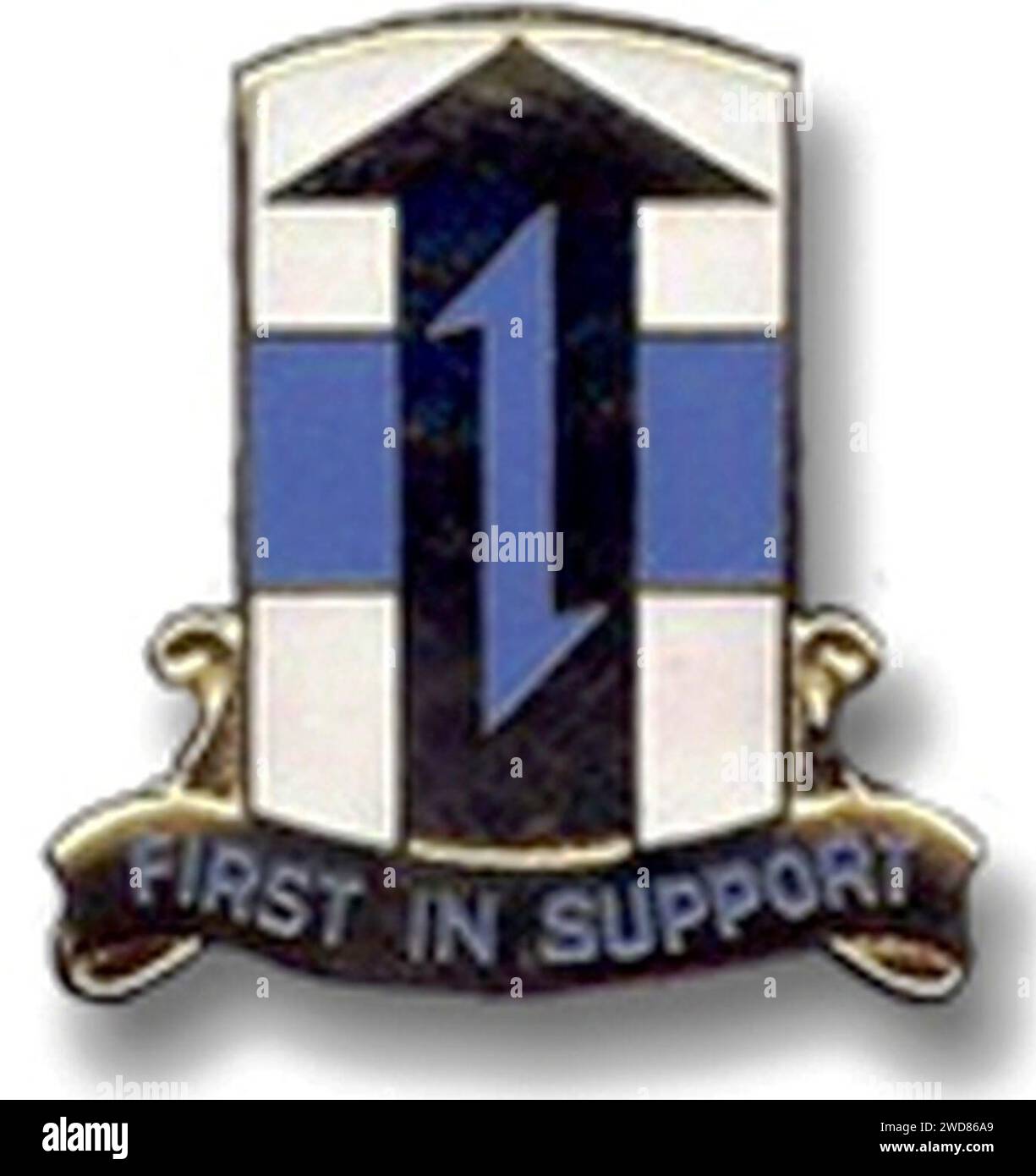 1st Spt Bde crest Stock Photo - Alamy
