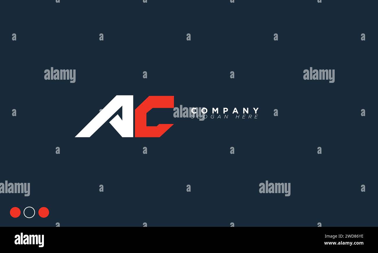 Monogram ac Stock Vector Images - Alamy