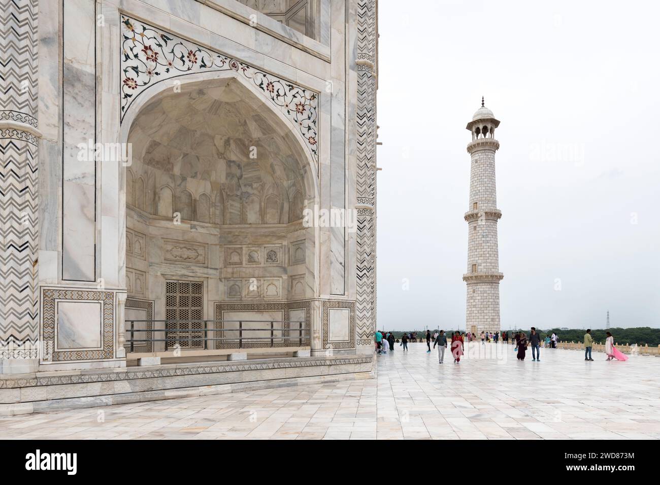 The Taj Mahal Agra Uttar Pradesh India Stock Photo - Alamy