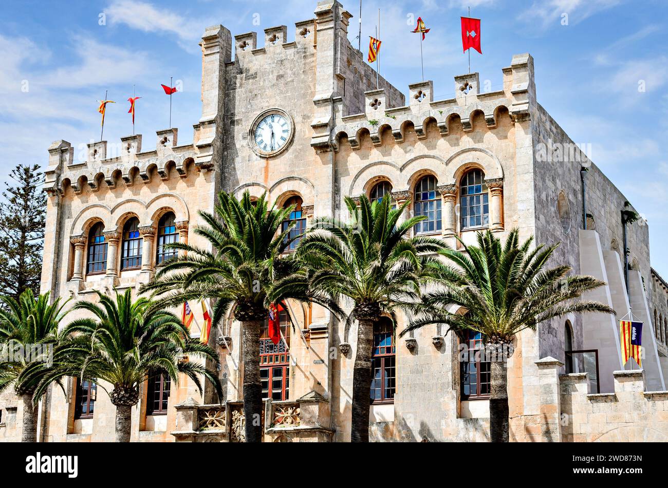 Ciudadela de menorca city hall hi-res stock photography and images - Alamy