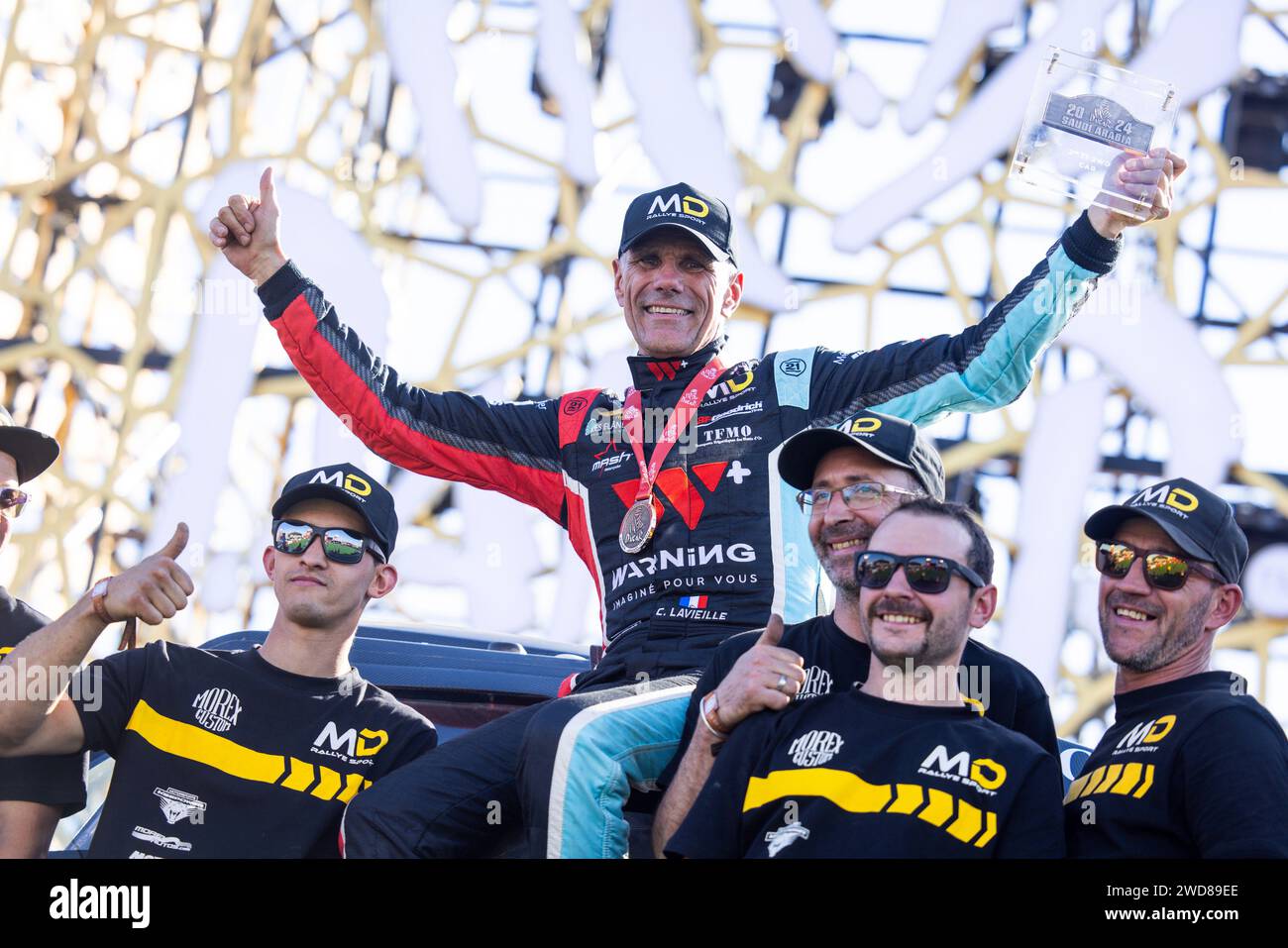 Yanbu, Arabie Saoudite. 19th Jan, 2024. LAVIEILLE Christian (fra), MD ...