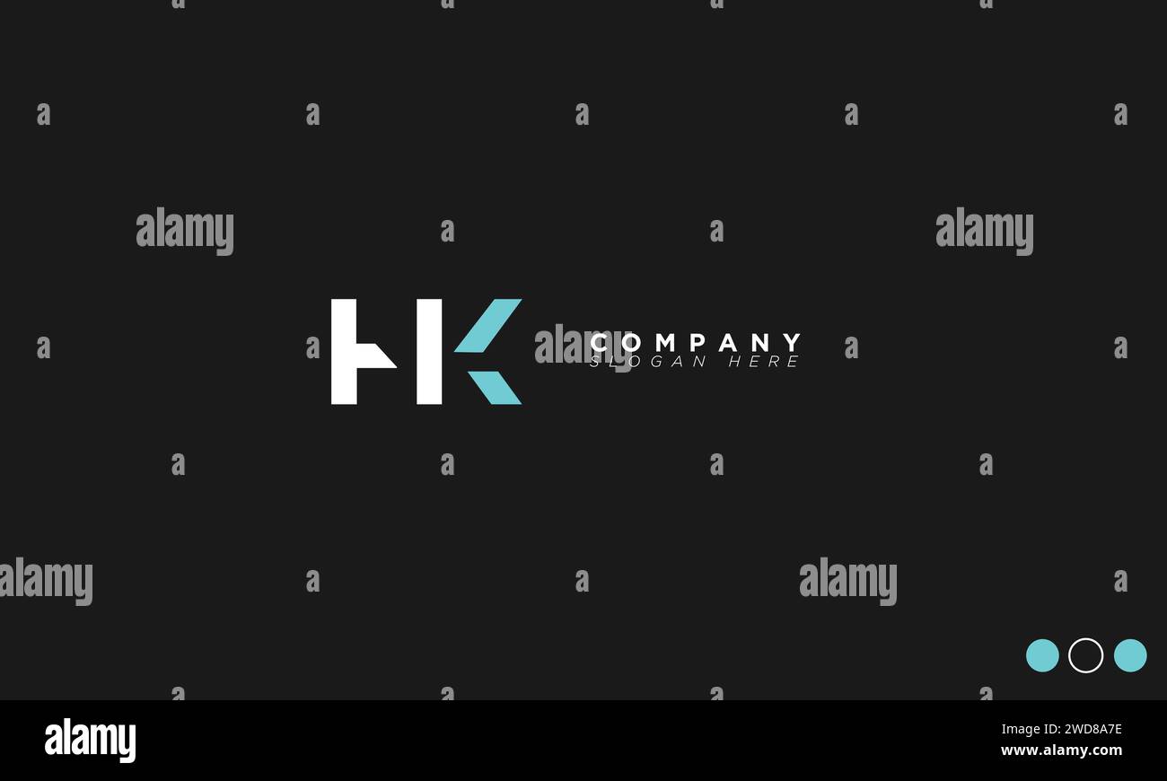 HK Alphabet letters Initials Monogram logo Stock Vector Image & Art - Alamy