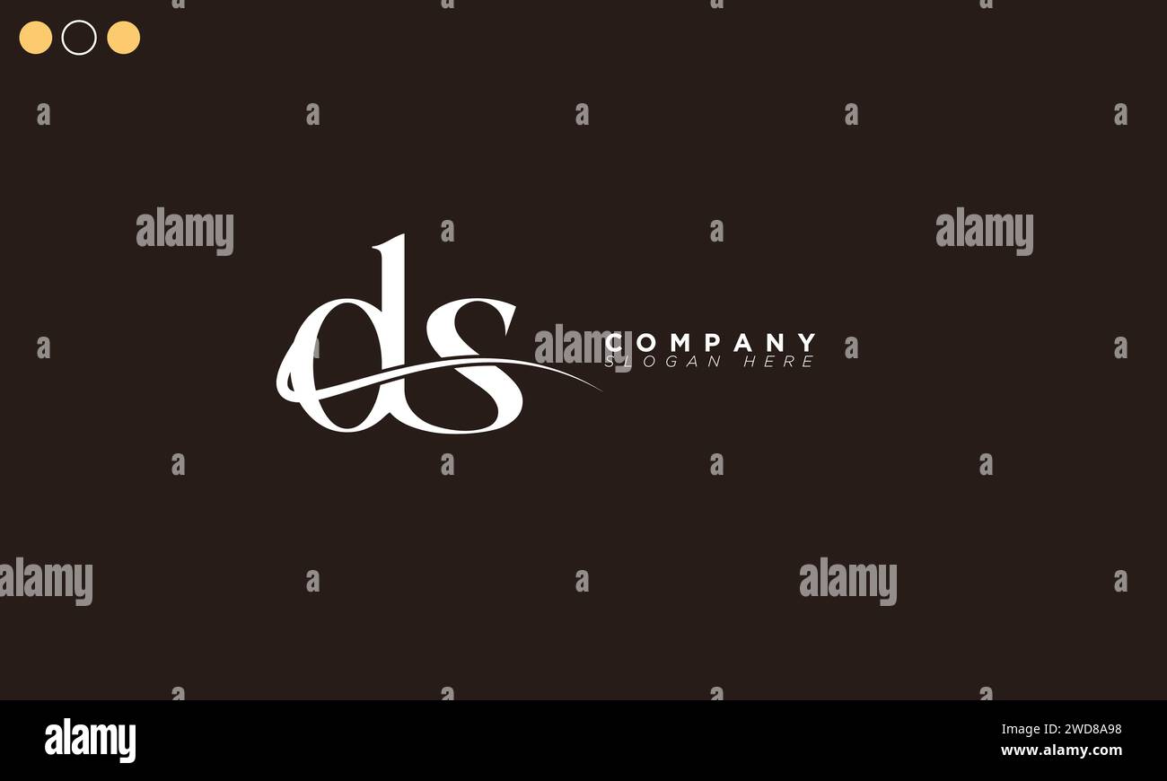 DS Alphabet letters Initials Monogram logo Stock Vector Image & Art - Alamy