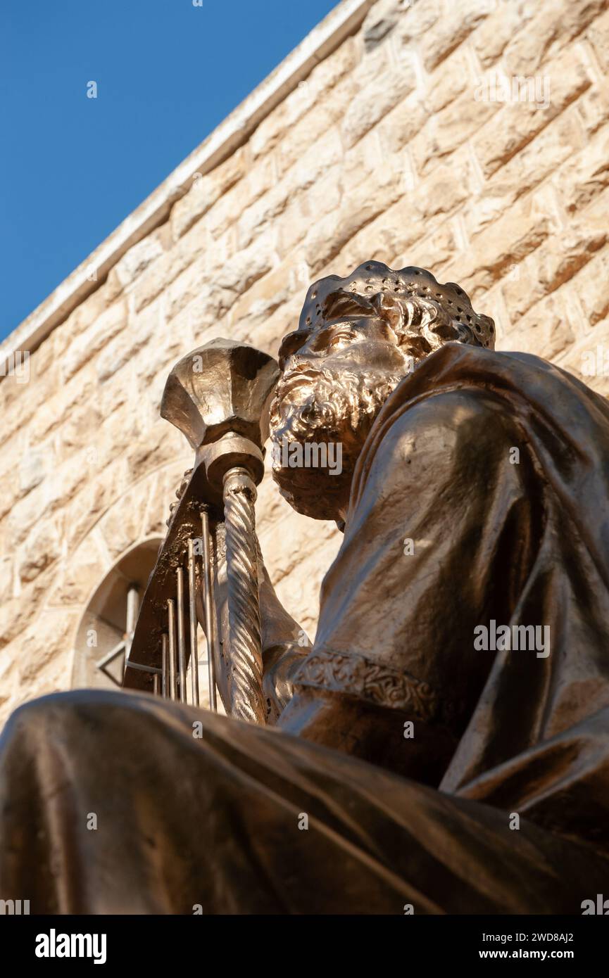 Statue of king david hi-res stock photography and images - Alamy