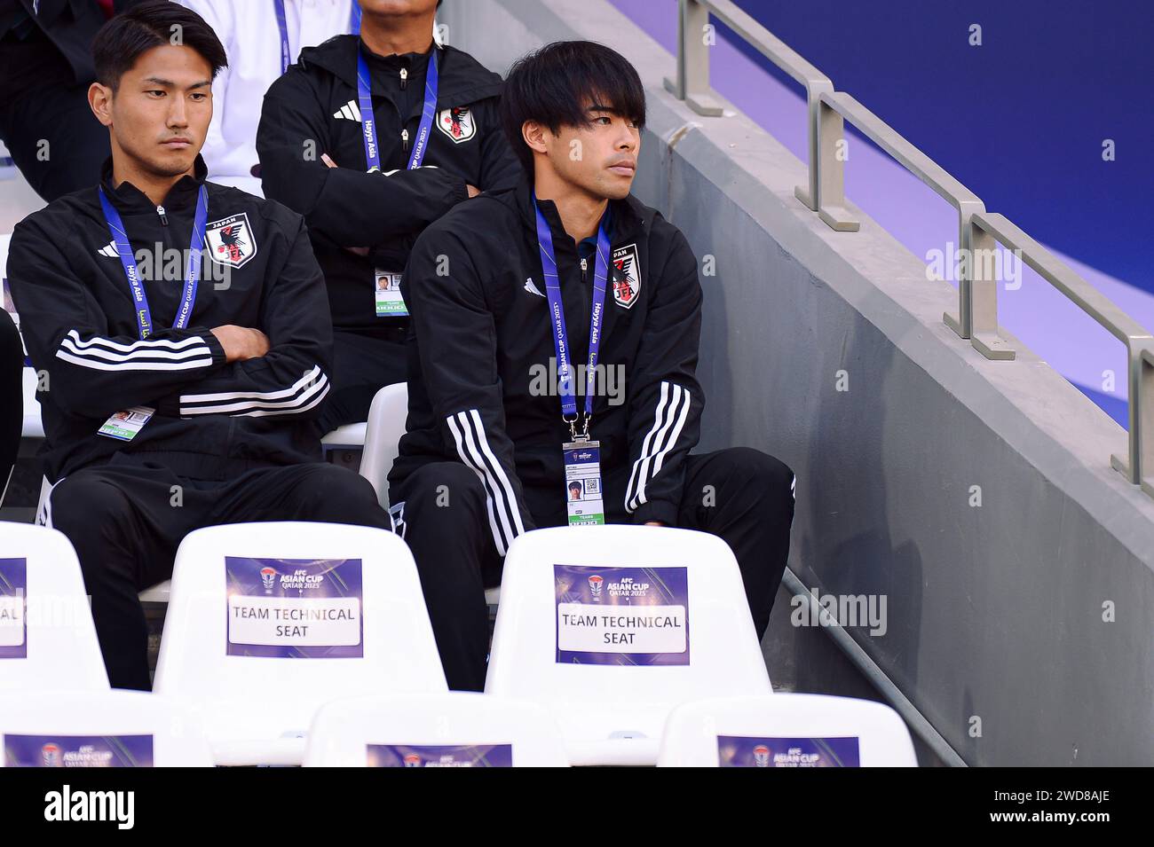 Doha, Qatar. 19 January, 2024. Iraq v Japan ：Group D - AFC Asian Cup ...