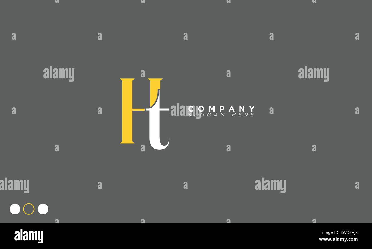 HT Alphabet letters Initials Monogram logo Stock Vector Image & Art - Alamy