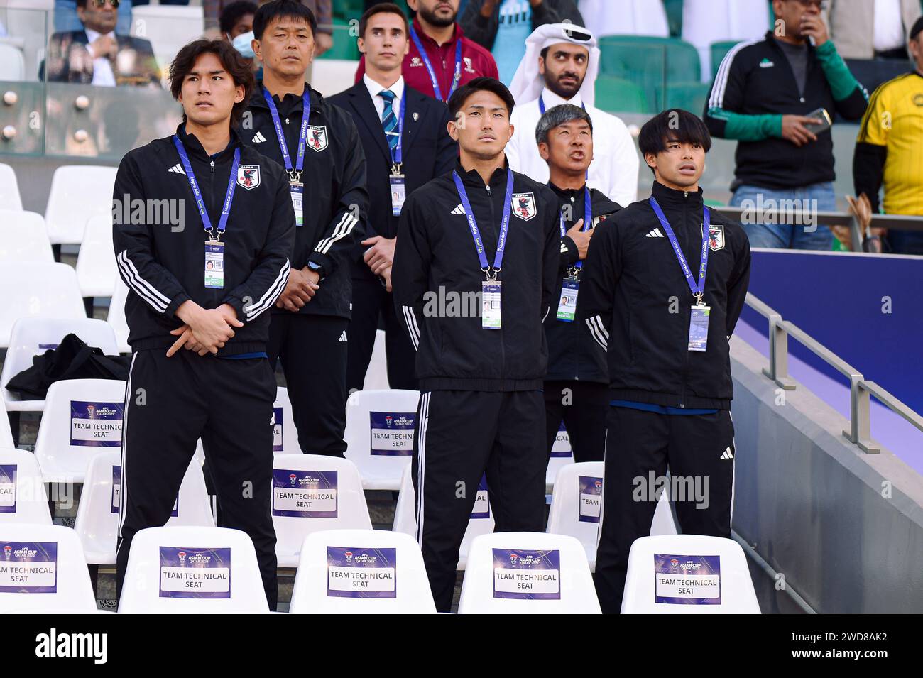 Doha, Qatar. 19 January, 2024. Iraq v Japan ：Group D - AFC Asian Cup ...