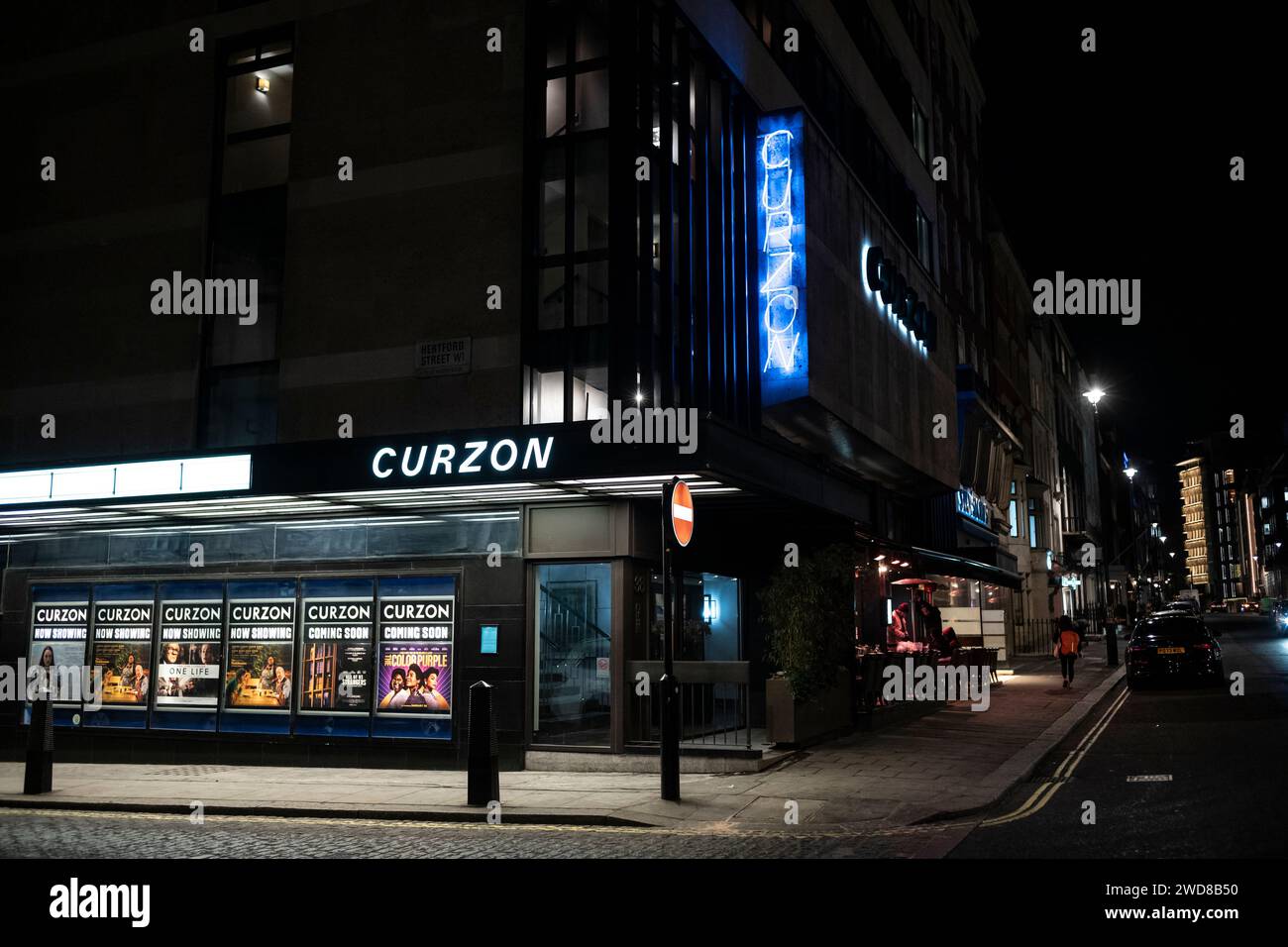 The Curzon Mayfair Cinema, Grade II listed building at 37–38 Curzon ...