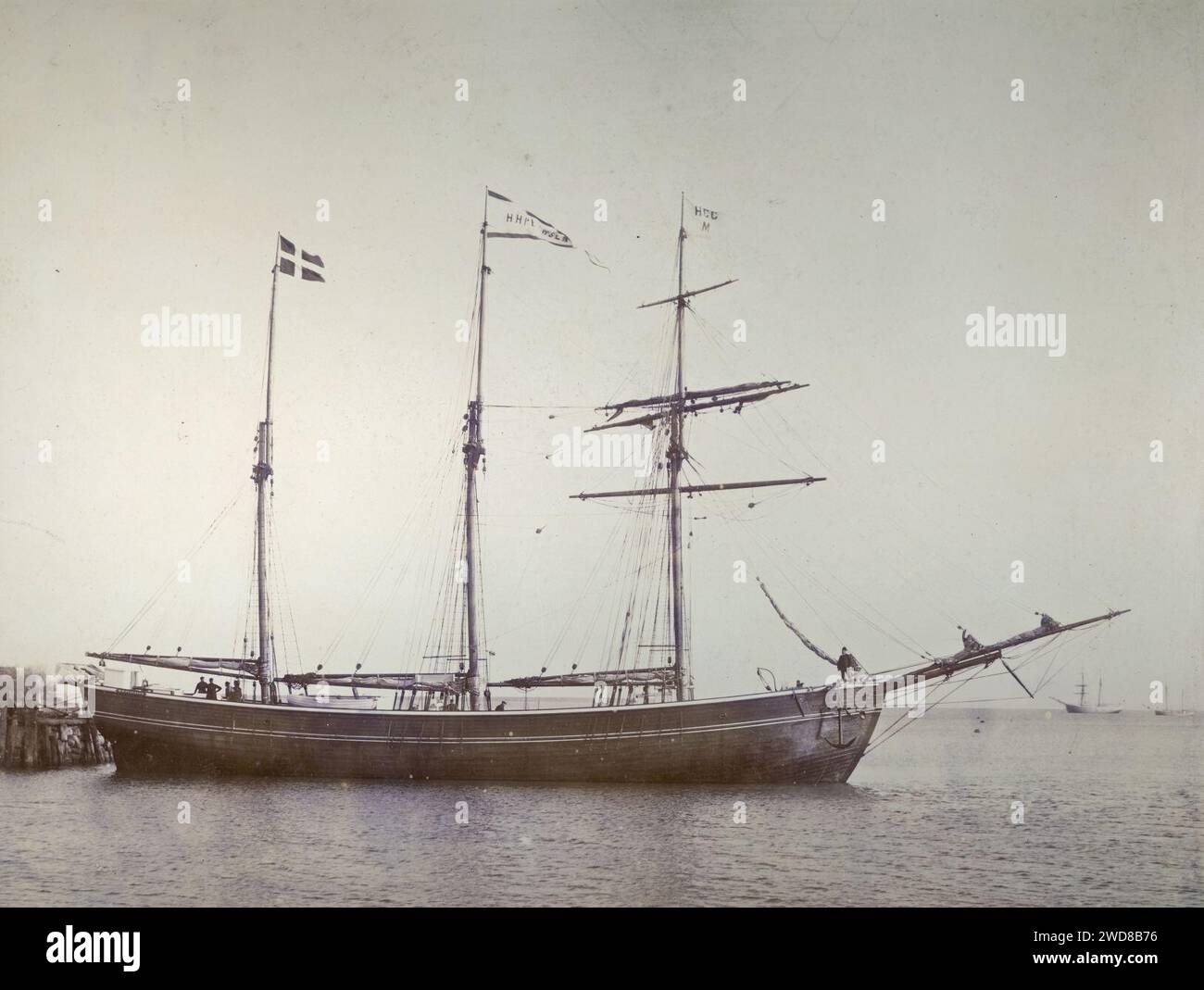 3 mastet skonnert hi-res stock photography and images - Alamy