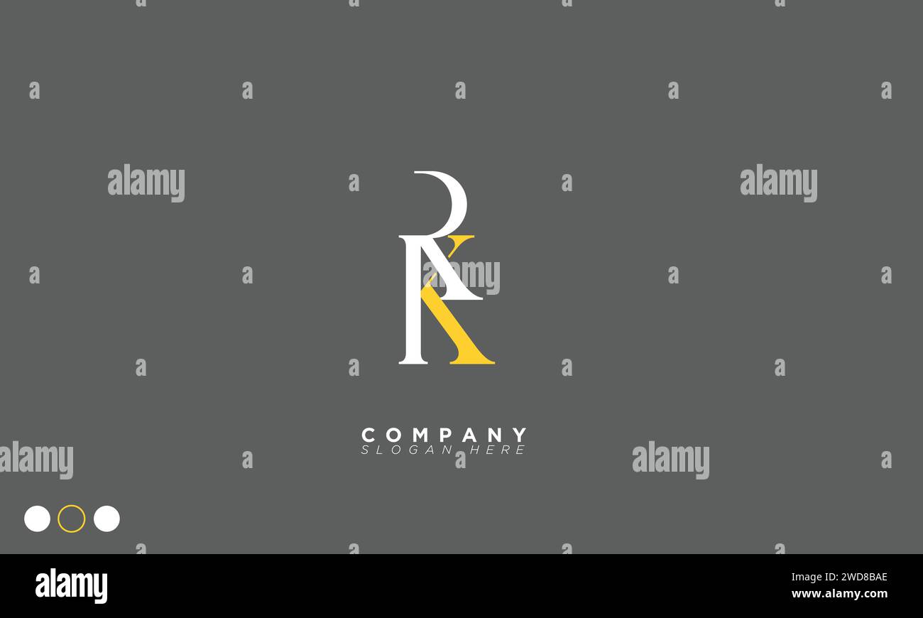 RK Alphabet letters Initials Monogram logo Stock Vector Image & Art - Alamy