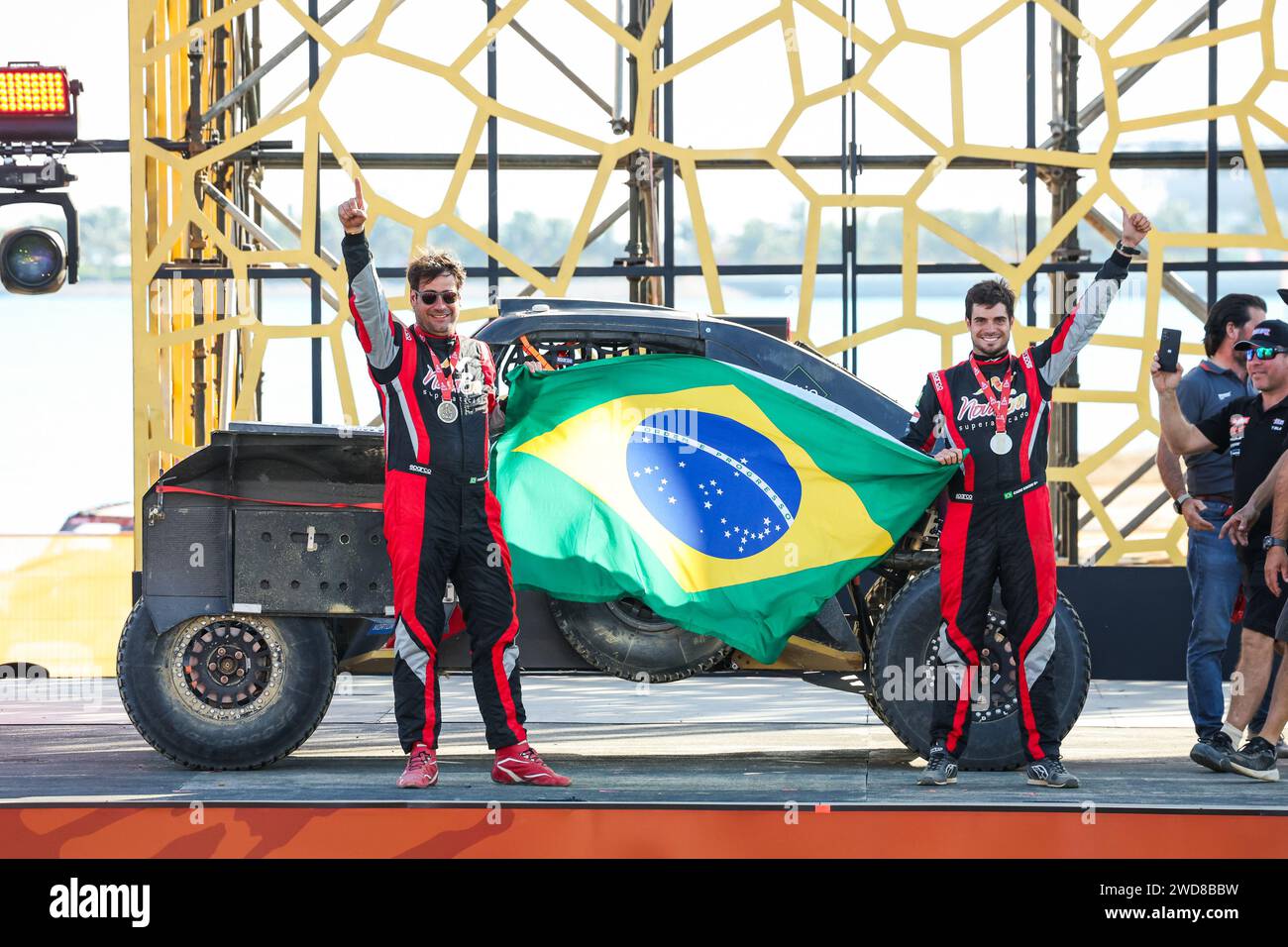 Yanbu, Arabie Saoudite. 19th Jan, 2024. 318 TIGLIA GASTALDI Marcelo (bra), SACHS Carlos (bra ...