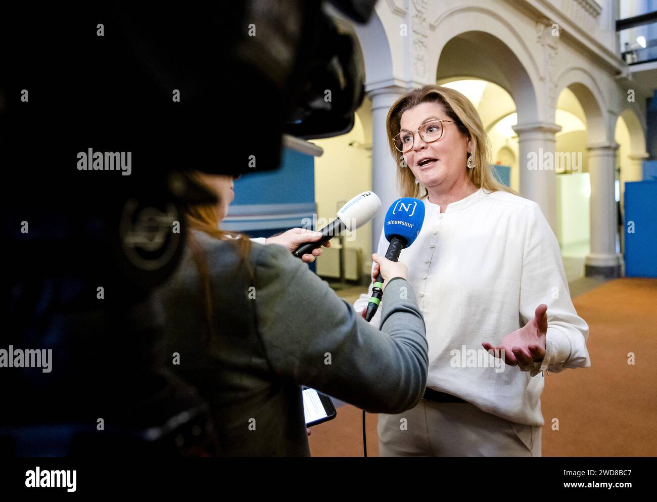THE HAGUE - Christianne van der Wal, outgoing Minister for Nature and ...