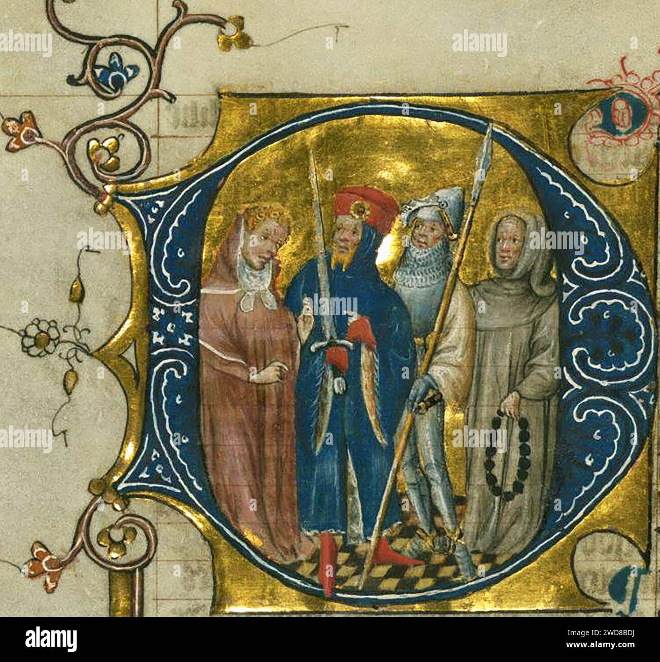 4 Cardinal Virtues - Justice, Prudence, Fortitude, Temperance by Dirc ...