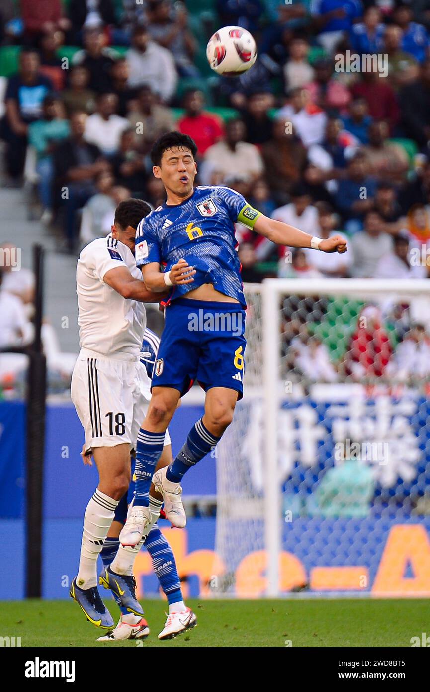Doha, Qatar. 19 January, 2024. Iraq v Japan ：Group D - AFC Asian Cup ...