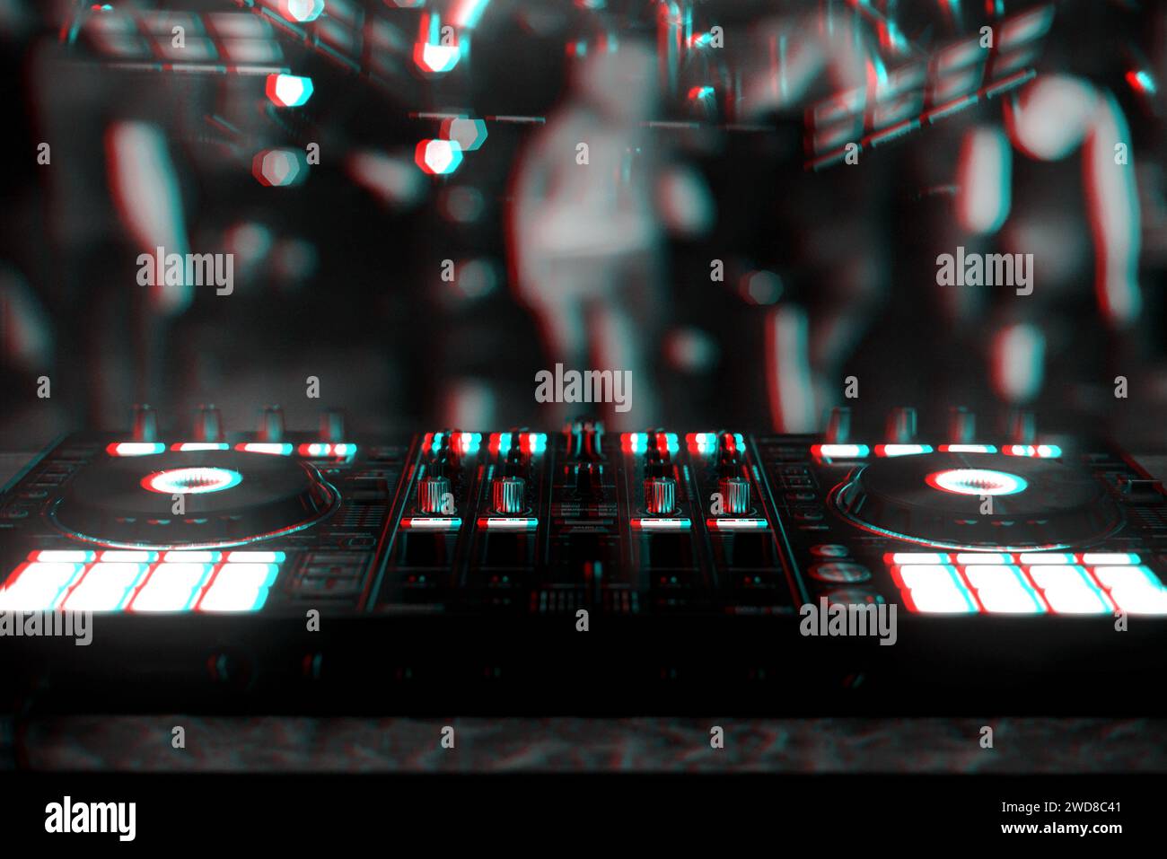 Small dj booth hi-res stock photography and images - Alamy