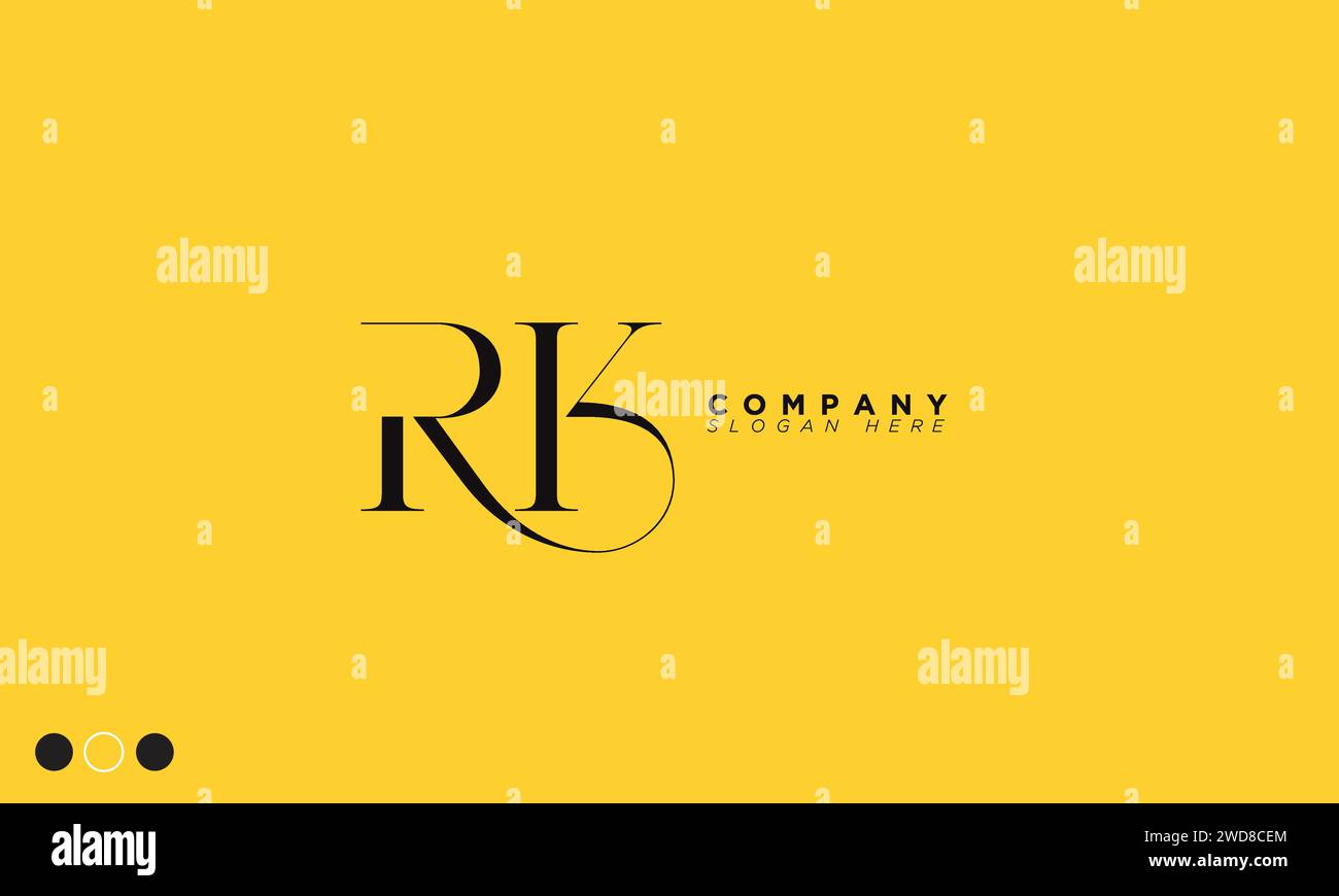 RK Alphabet letters Initials Monogram logo Stock Vector Image & Art - Alamy