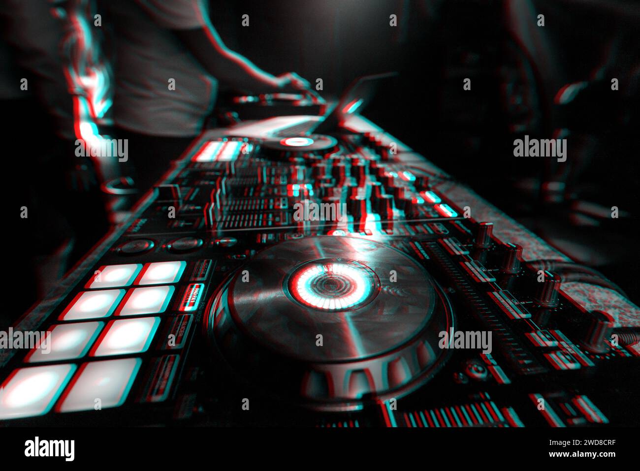 Small dj booth hi-res stock photography and images - Alamy