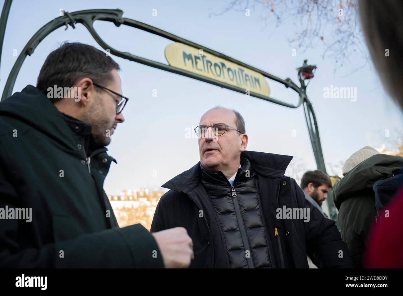 Paris, France. 19th Jan, 2024. President and CEO of the RATP Group and ...