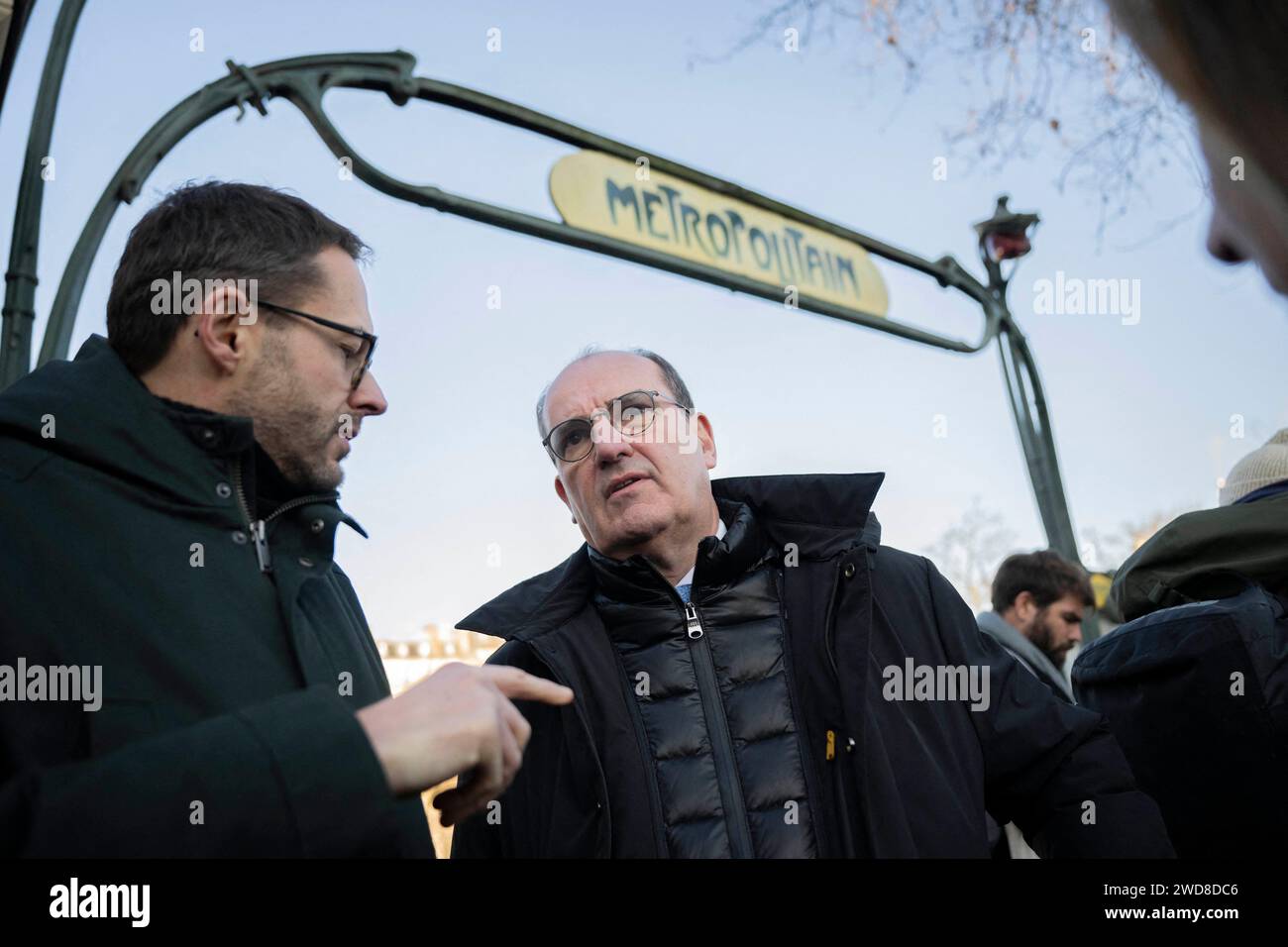 Paris, France. 19th Jan, 2024. President and CEO of the RATP Group and ...