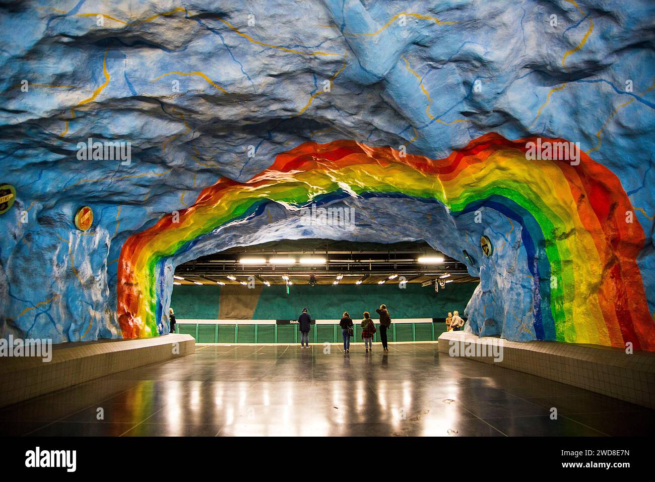 Stockholm subway stations hi-res stock photography and images - Alamy