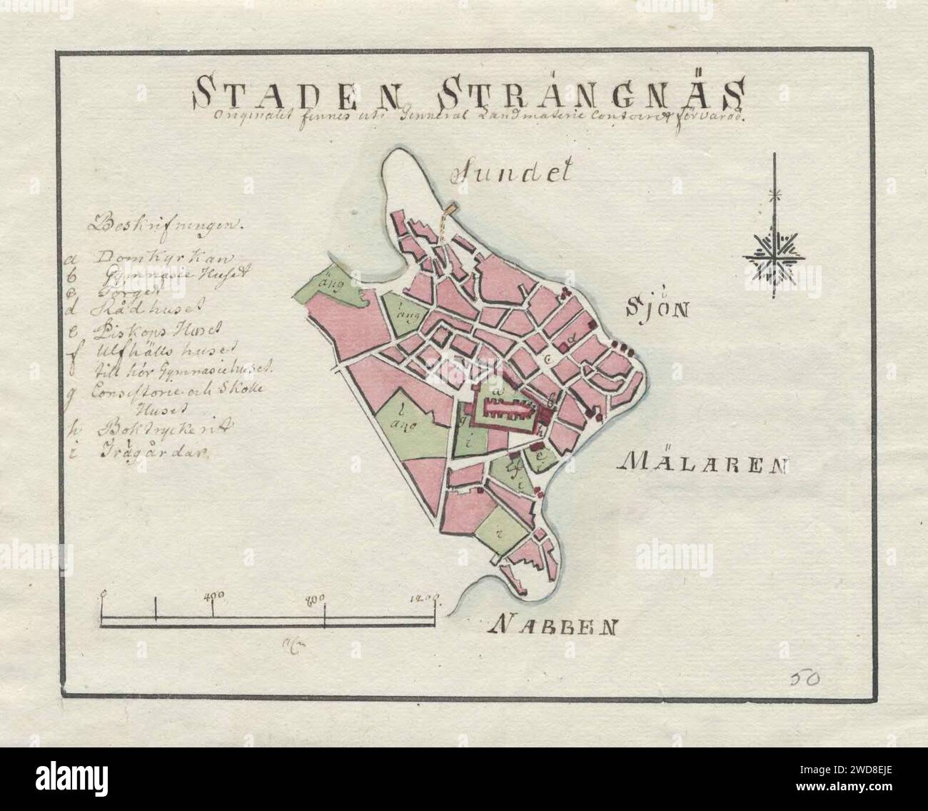 Map of strangnas hi-res stock photography and images - Alamy