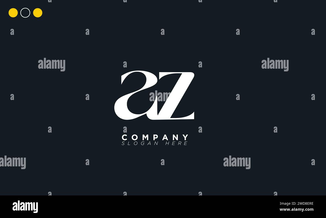 SZ Alphabet letters Initials Monogram logo Stock Vector Image & Art - Alamy