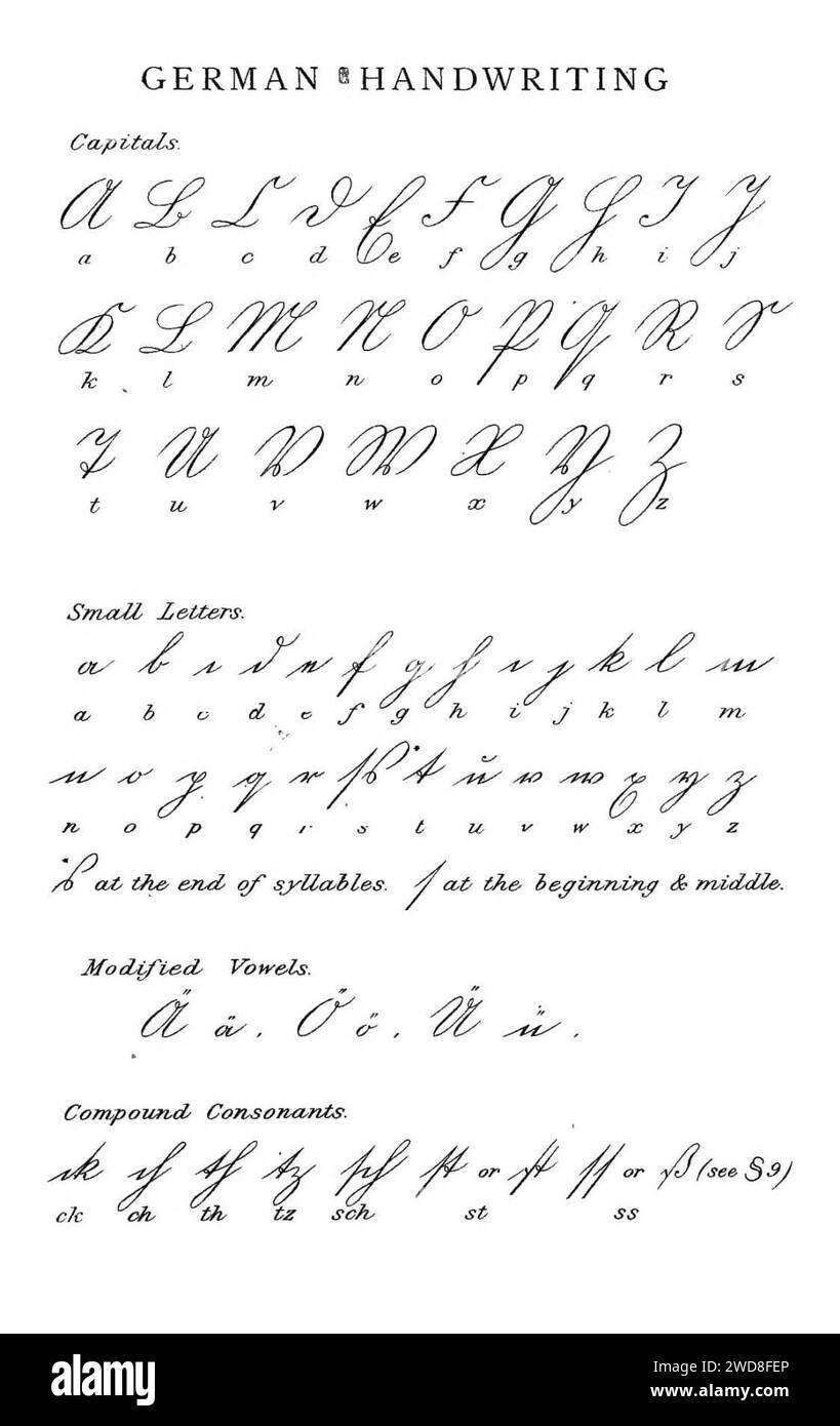 German Alphabet Ligature at Andrew Mckeown blog