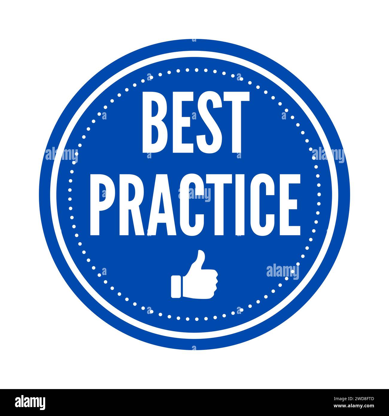 Best practice symbol icon Stock Photo - Alamy