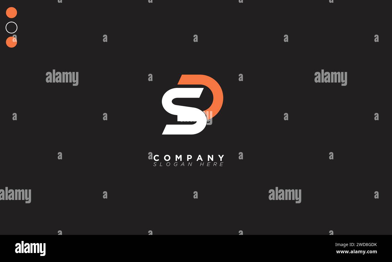 SD Alphabet letters Initials Monogram logo Stock Vector Image & Art - Alamy