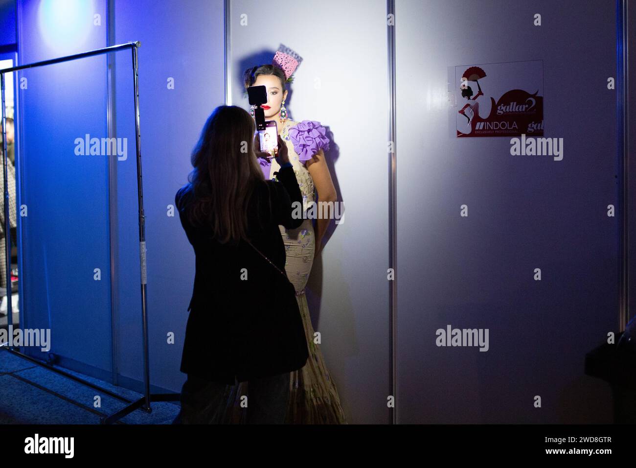 Designer shows backstage hi-res stock photography and images - Alamy