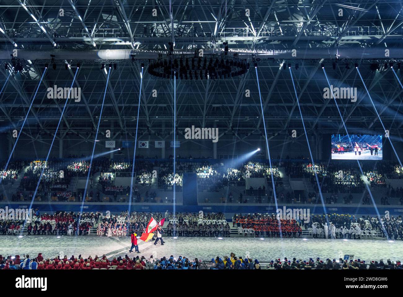 In this image issued by Olympic Information Services/IOC, International ...