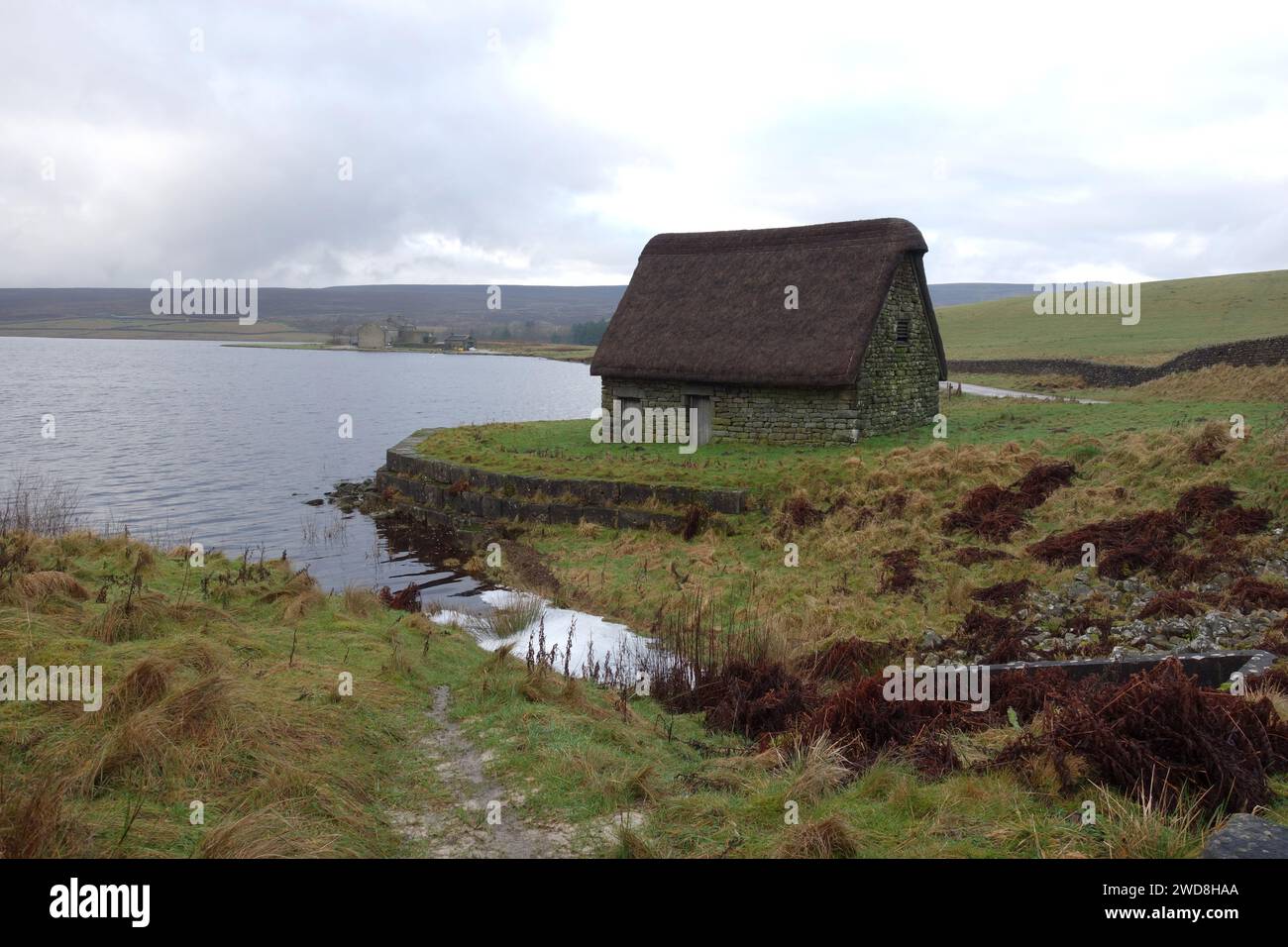 Grimwith High Laithe a Restored 17th Century Thatched Cruck Barn on the ...