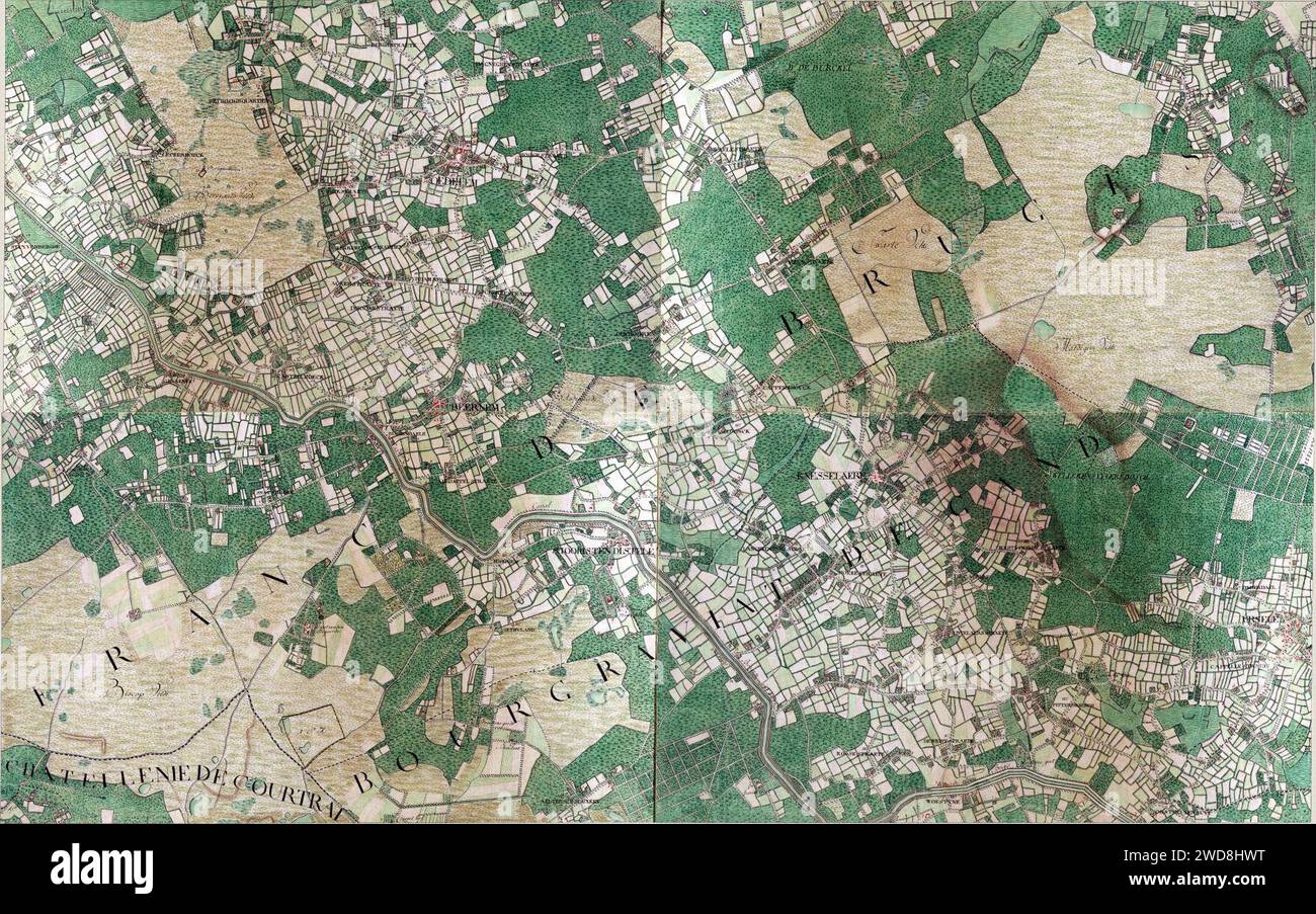 25 - Oedelem - levels Stock Photo - Alamy