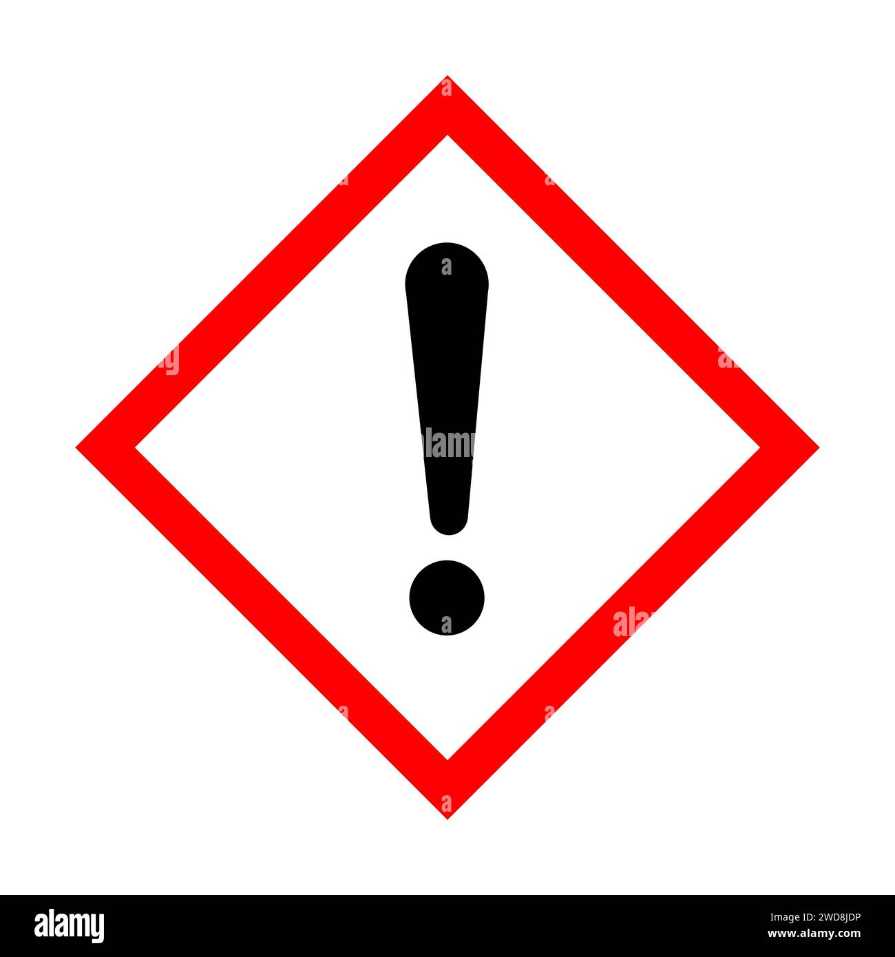 Exclamation mark sign illustration Stock Photo - Alamy