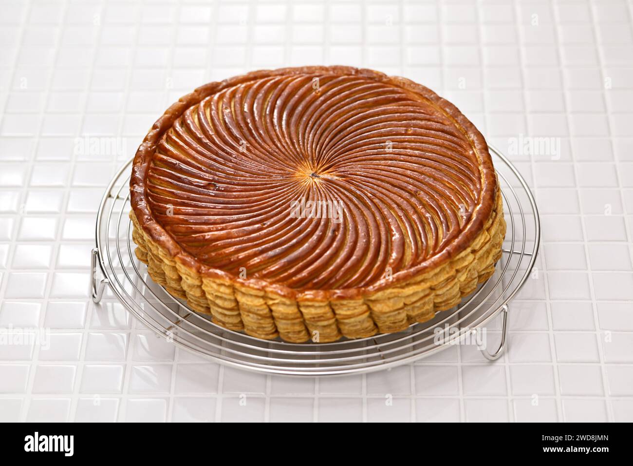 galette des rois, French king cake Stock Photo - Alamy