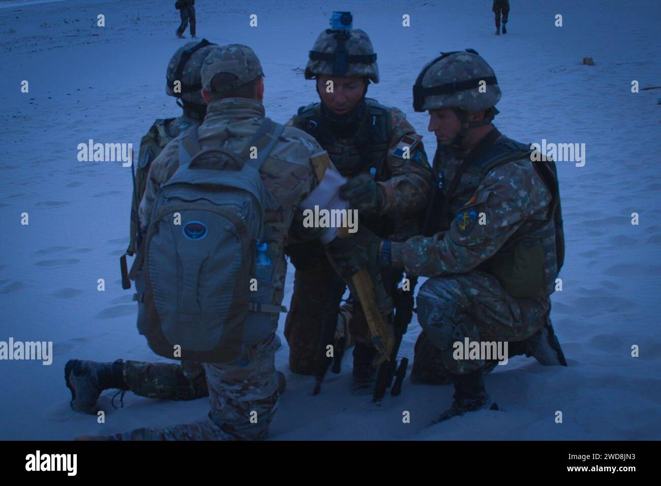 26th MEU Marines, U.S. Air Force military personnel, Polish military ...