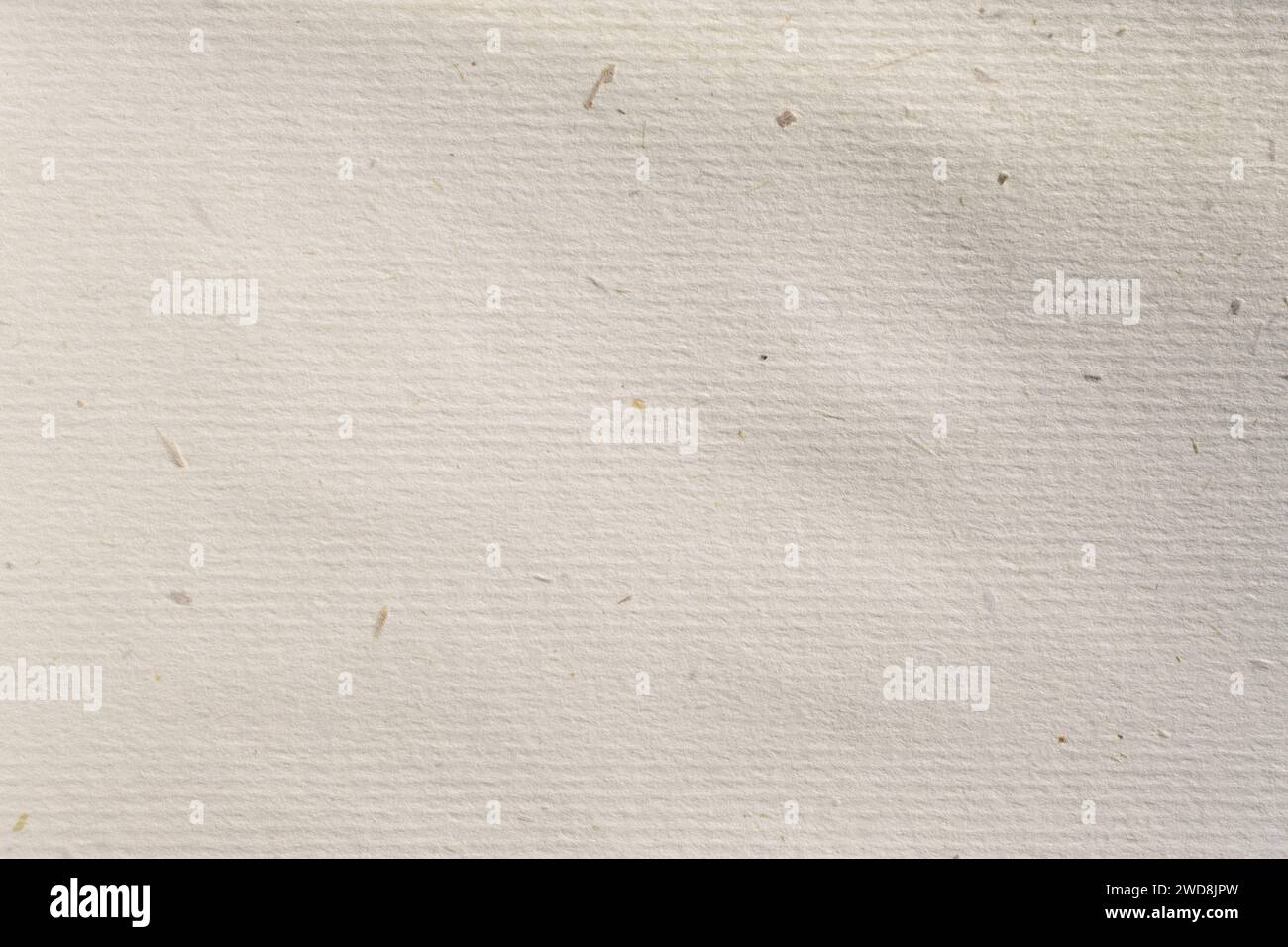 Detail of recycled fine paper with natural fibres, luxury eco paper ...