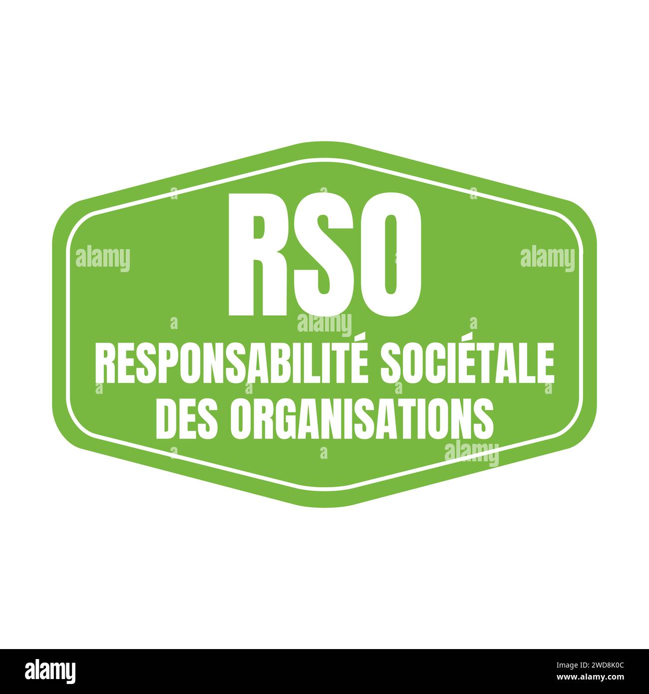 RSO symbol social responsibility of organizations called RSO ...