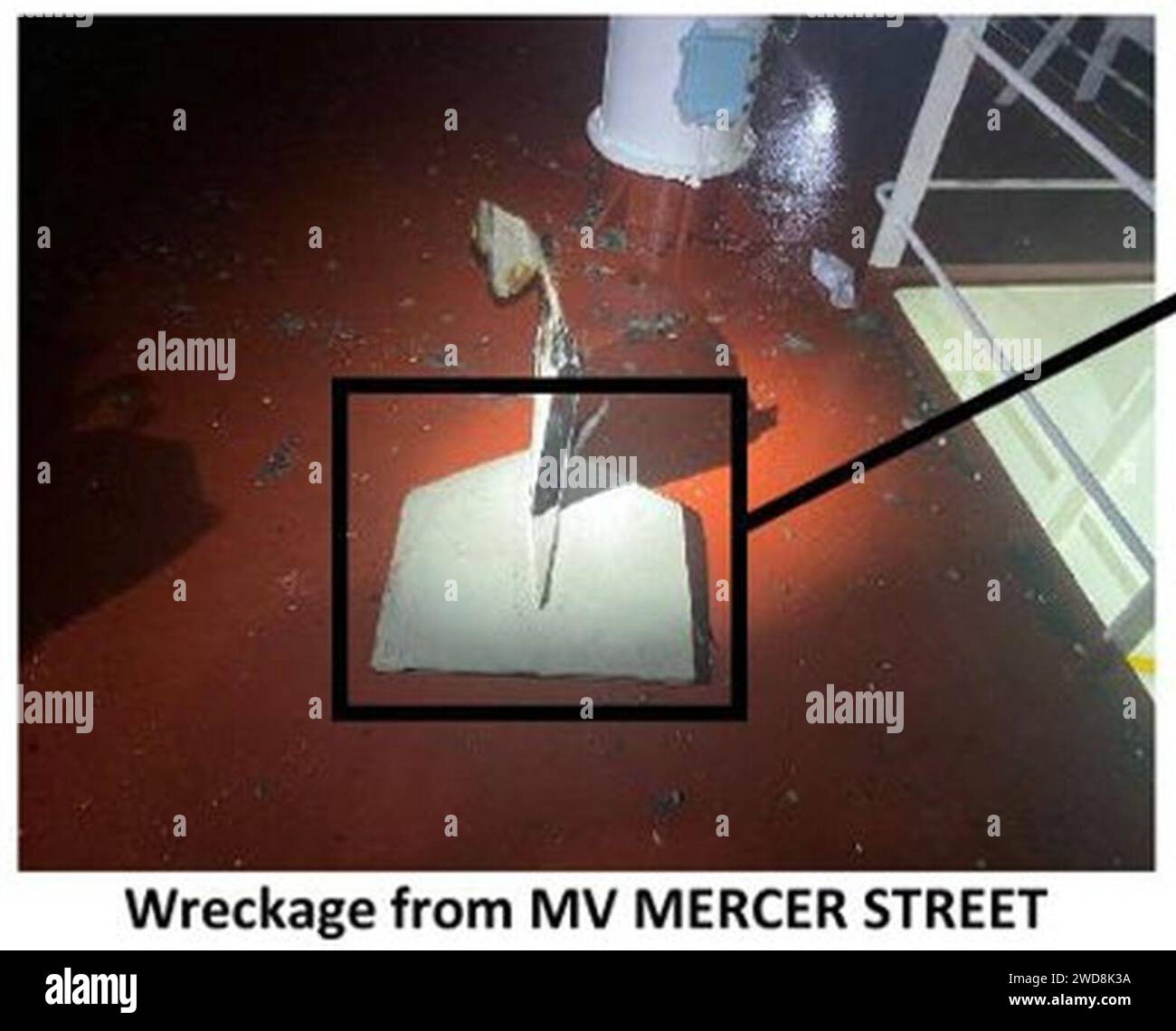 29-30JULY2021 Drone Attack on MT Mercer Street - Winglet (1 Stock Photo ...