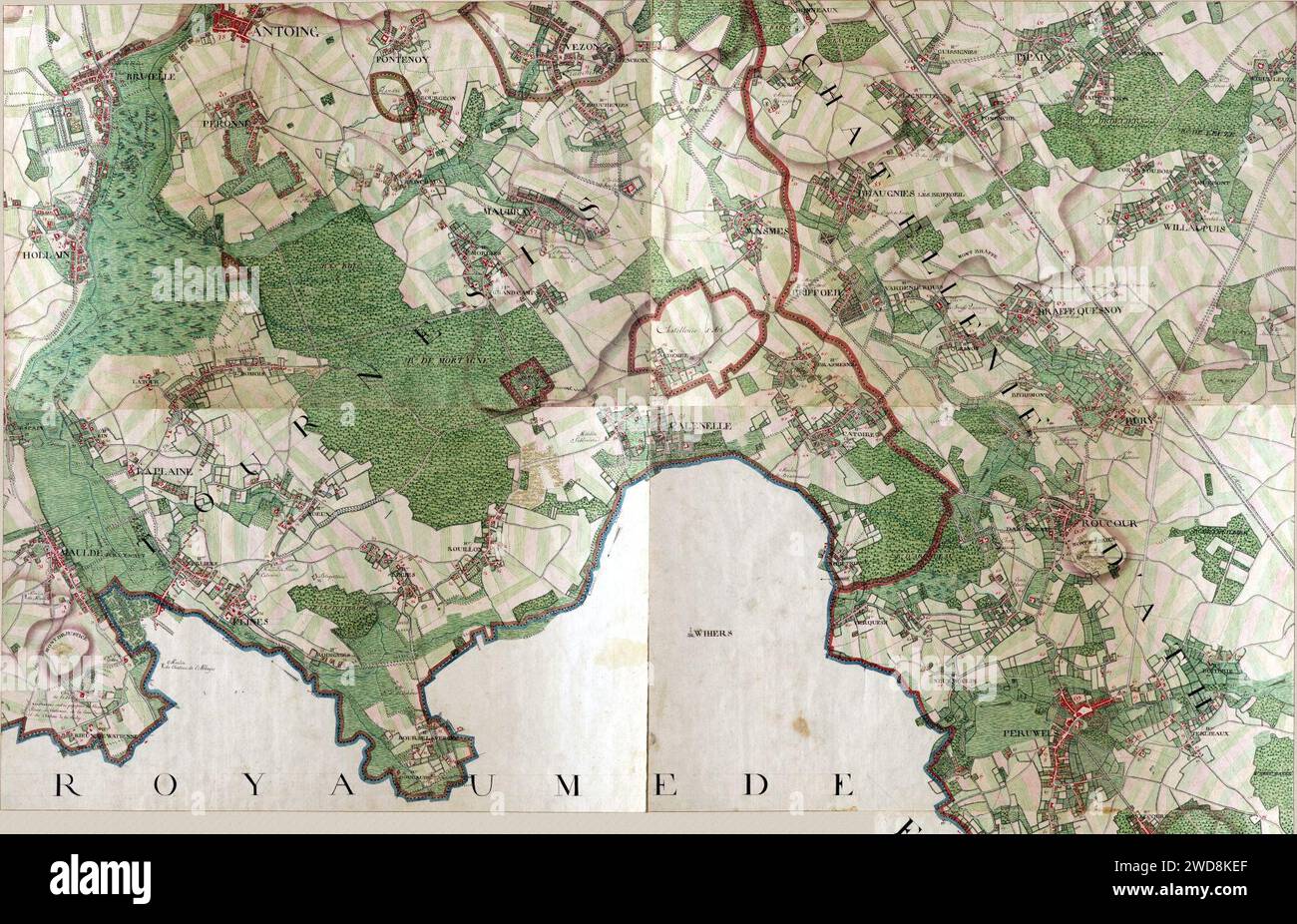 32 - Antoing - levels Stock Photo - Alamy