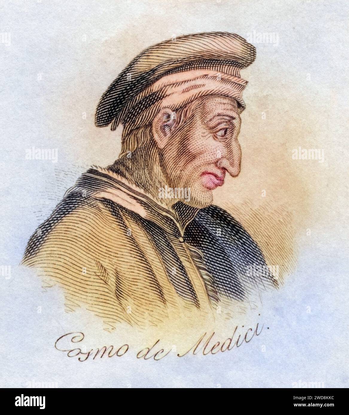 Cosimo de Medici Beiname Cosimo der Ältere Italienisch Cosimo Il ...