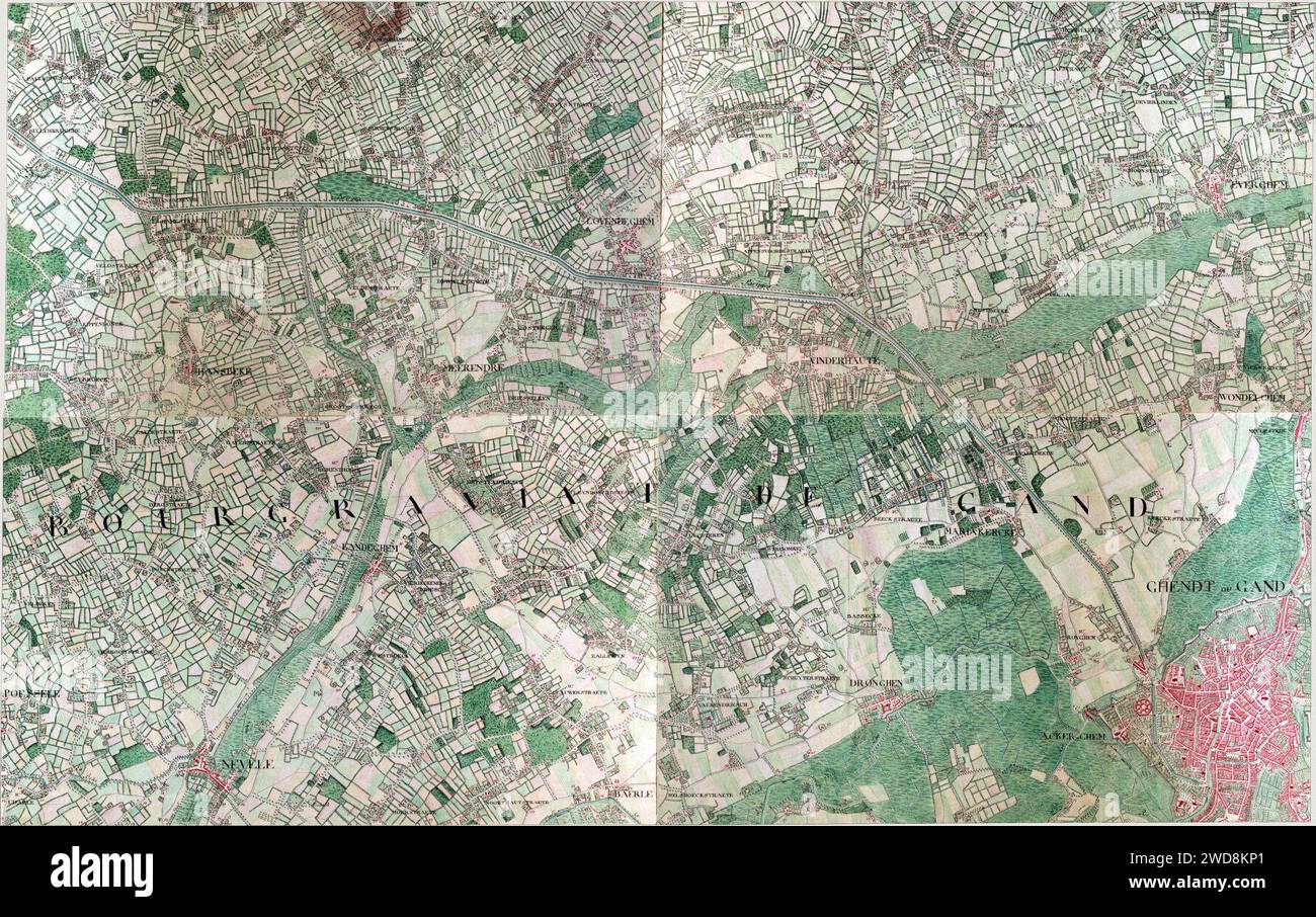 35 - Ghendt ou Gand - Gent - levels Stock Photo - Alamy