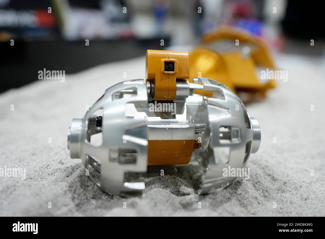 A real size model of the palm-sized Lunar Excursion Vehicle 2 (LEV-2 ...