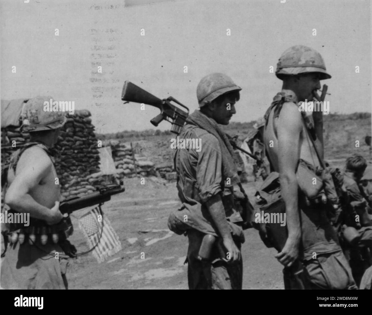 47th Infantry patrol, July 1967 Stock Photo - Alamy