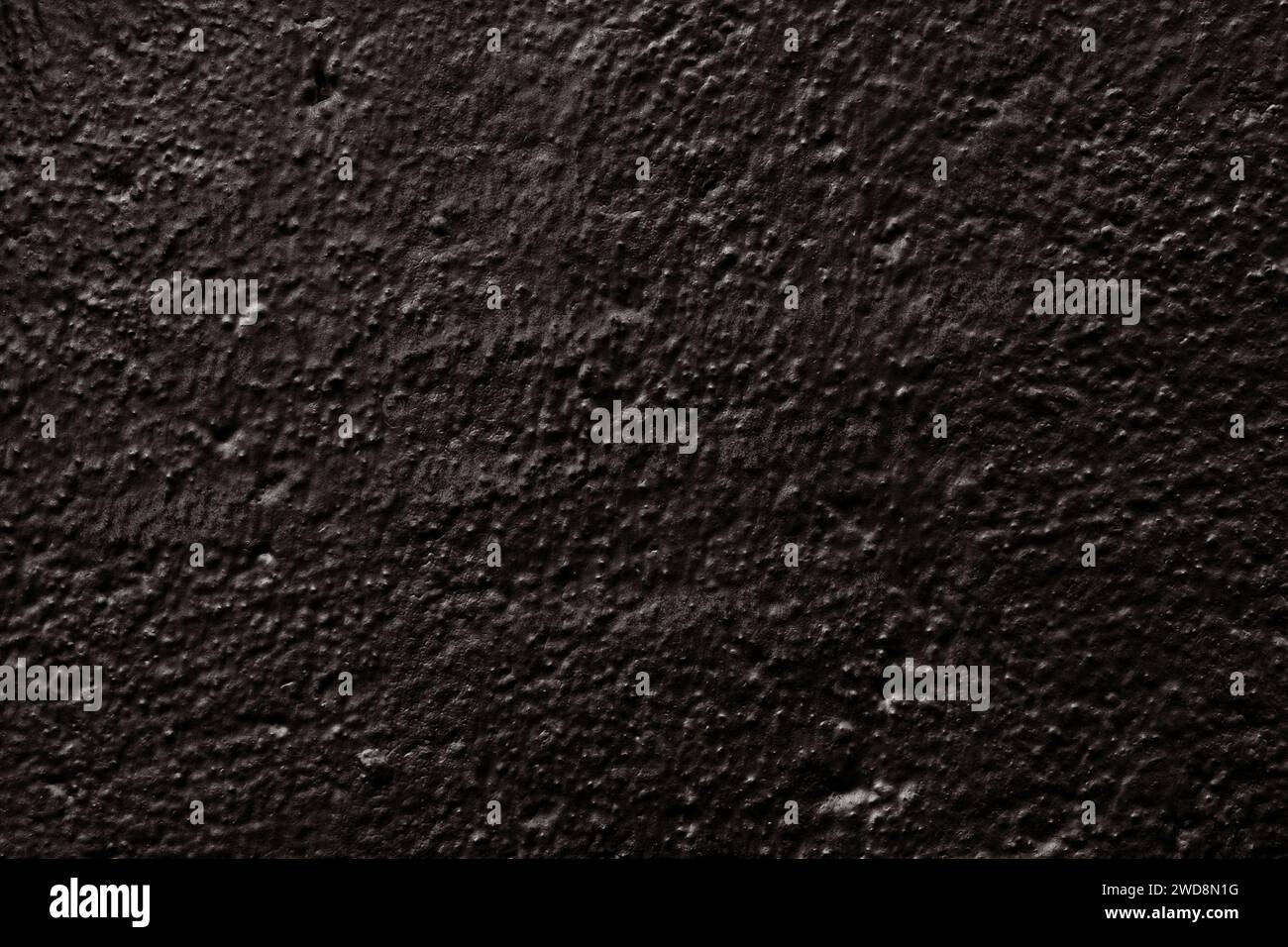 Detail of wall black stippled paint texture Stock Photo - Alamy