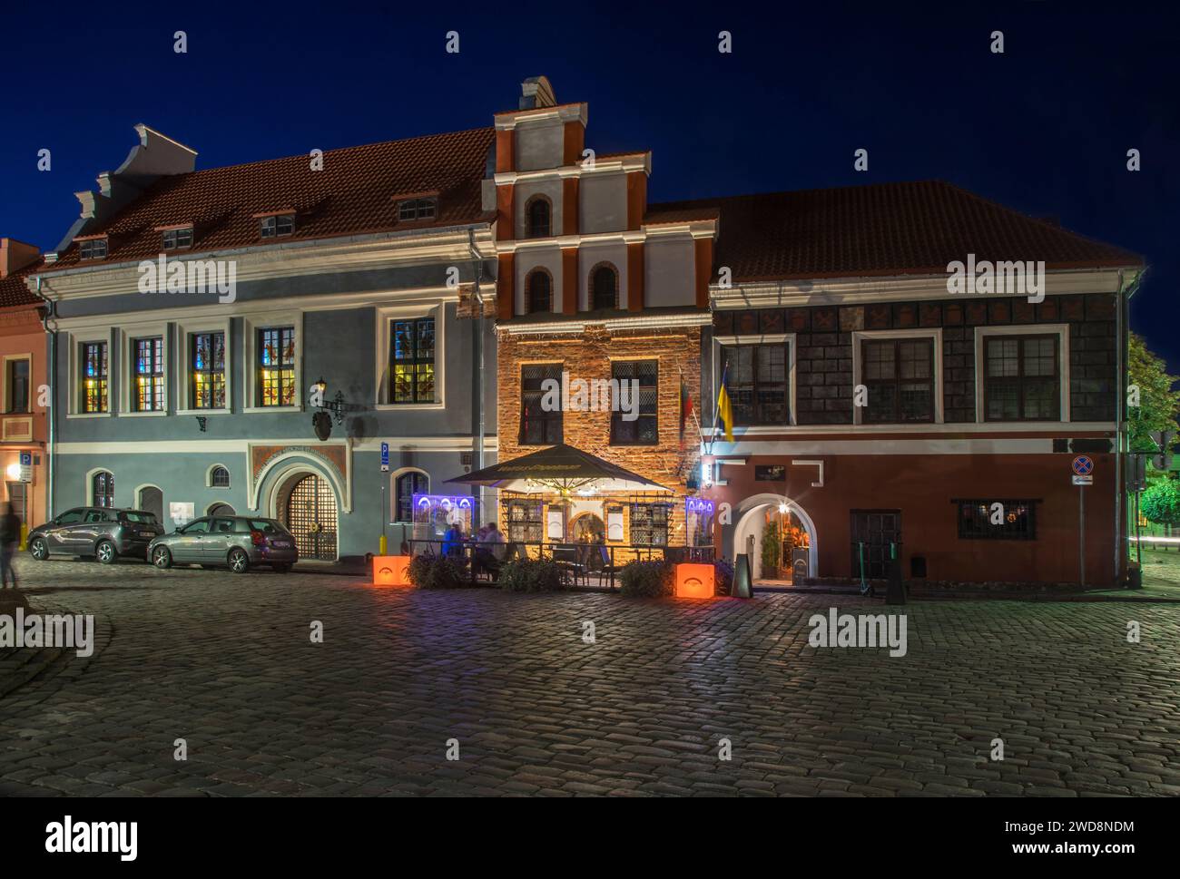 Town Hall square in Kaunas. Lithuania Stock Photo - Alamy