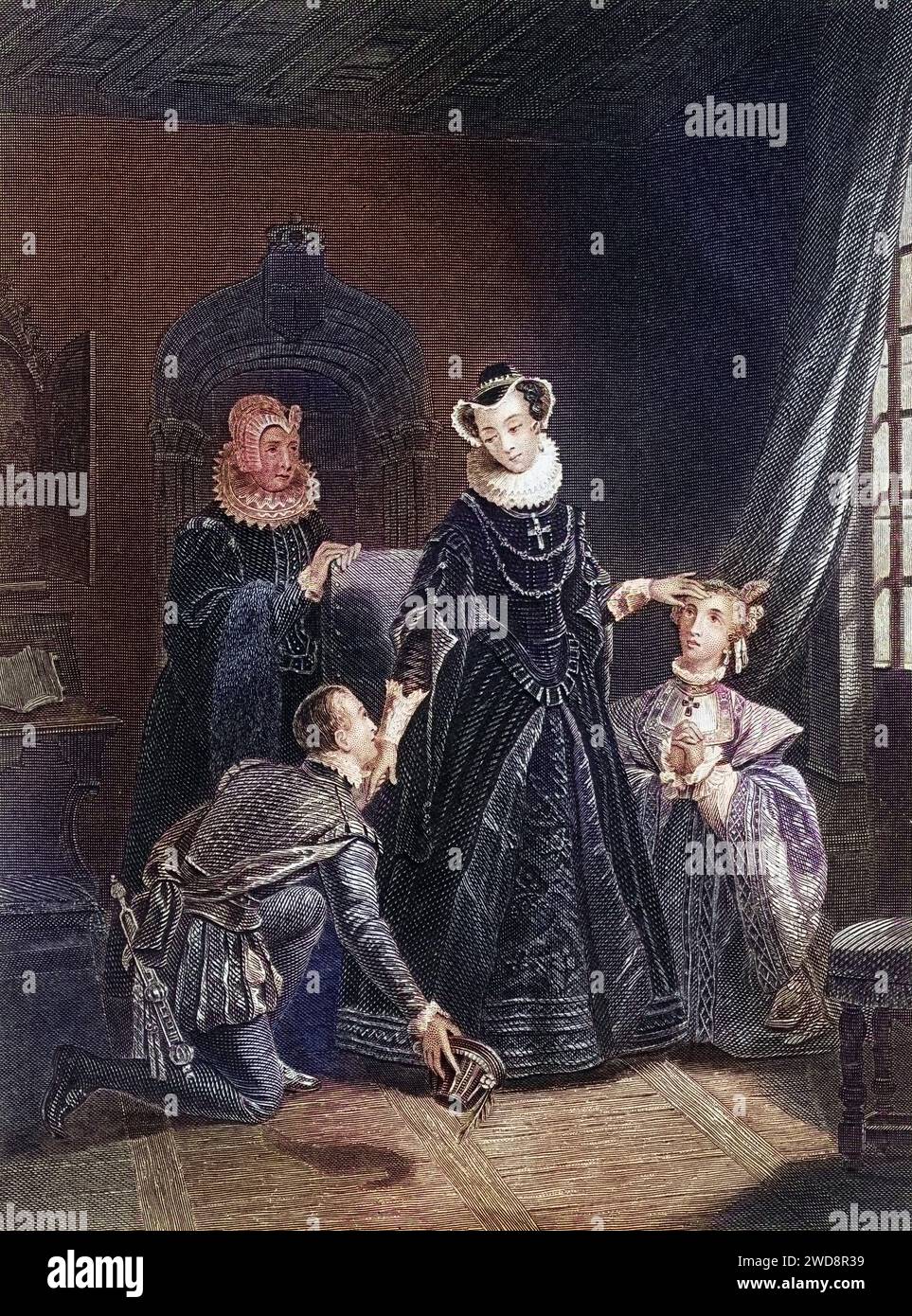 Lochleven castle hi-res stock photography and images - Alamy